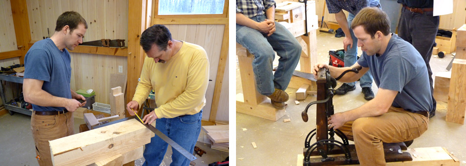 timberframe_class | Maplewood Center for Common Craft